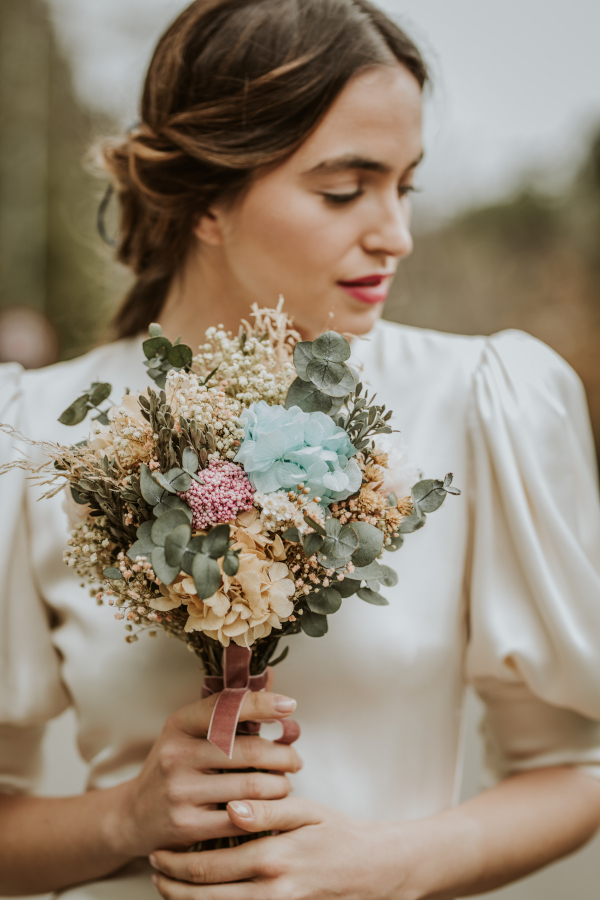 Ocho modelos de ramos de flores preservadas 1 - Flores en el Columpio