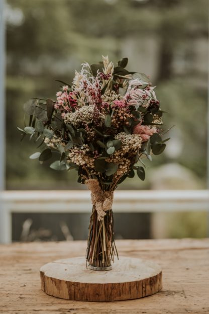 Ocho modelos de ramos de novia de flores preservadas - Flores en el Columpio