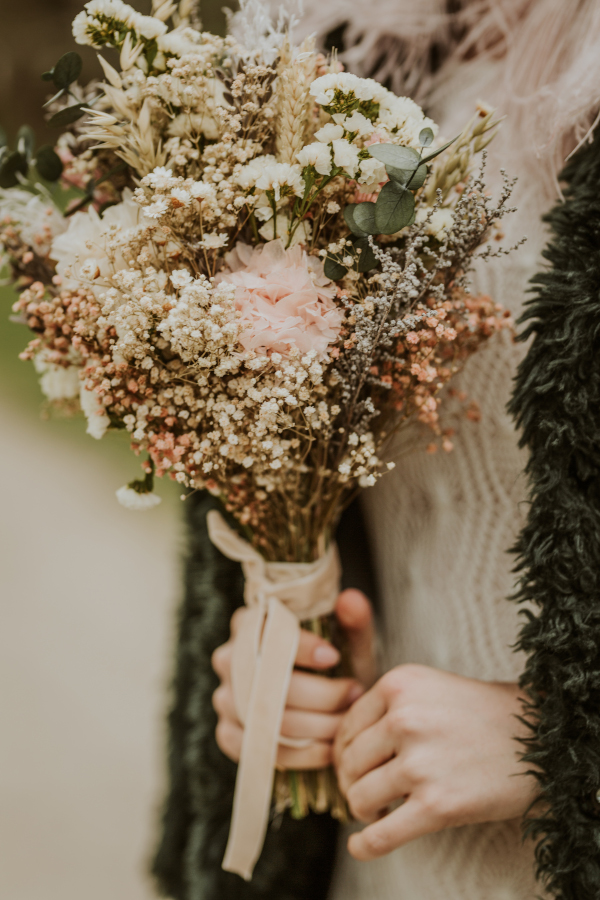 Ocho modelos de ramos de flores preservadas 8 - Flores en el Columpio