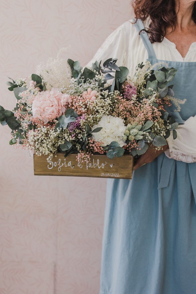 Comprar Centros de Flores Preservadas | Flores en el Columpio